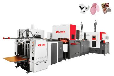 China LY3000CQ Rigid Box Making Machine Capable of Producing Lid and Bottom Boxes Simultaneously with Speed up to 52 Pieces per Minute for sale