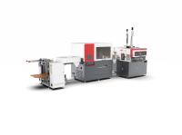 China Paperboard Rigid Box Making Machine Combined with PLC Control System Delivering Packaging and Box Fabrication Solutions for sale