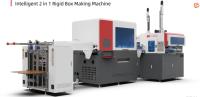 China LY-3000CZ Intelligent 2 in 1 Rigid Box Production Line Rate 70 Pieces Per Minute for sale