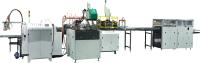 China High precise Photoelectric Control Automatic Paper Box Making Machine PLC Touch Screen Control System Work Speed 20 to 30PCS per minute for sale