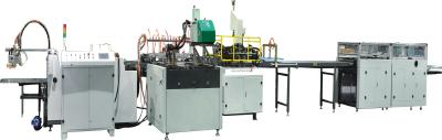 China High precise Photoelectric Control Automatic Paper Box Making Machine PLC Touch Screen Control System Work Speed 20 to 30PCS per minute for sale