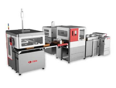 China LY-1200CM Intelligent High-Speed Rigid Box Production Line 20-30pcs/min for sale