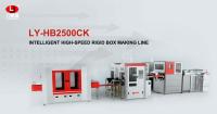 China LY-2500CK 380V Rigid Box Making Machine Automatic Operation Speed 35 to 45pcs per minute Suitable for Rigid Packaging Manufacturing for sale