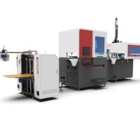 China Fullly Automatic LY-HB1500CZIntelligent High-Speed Rigid Box Production Line 25-32pcs/min for sale