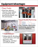 China LY-HB3000CZ Rigid Box Making Machine Integrating German Multi Camera Technology and YAMAHA Robotic Arms for sale
