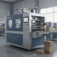 China LY-PK-1816RM Rigid Box Making Machine Providing Accurate Folding and Cutting Functions for High Precision Packaging Box Manufacturing for sale