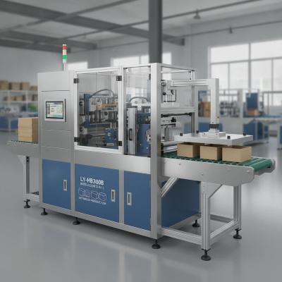 China LY- HB3000B High Speed Rigid Box Making Machine with Intelligent 2 in 1 Capabilities and Bubble Pressing for Optimized Production for sale