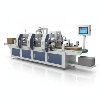 China LY-HB3000CZ Rigid Box Making Machine Engineered to Handle Thick Cardboard Materials with Precise Folding and Assembly Capabilities for sale