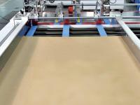 China LY-1500TMJ Automatic Carton Transparent Tape Pasting Machine Large Carton Board Transparent Tape Sticking Machine Servo control tape applying machine for packaging for sale