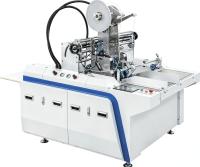 China LY-900HCT Semi-automatic Double-side Adhesive Tape Pasting Machine     Corner Tape Pasting Machine   Rigid Box Tape Pasting Machine for sale
