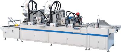 China LY-900GJ Automatic Scraping Glue Sticking Release Paper Machine    Scraping Glue Machine   Gift Box Making Machine for sale