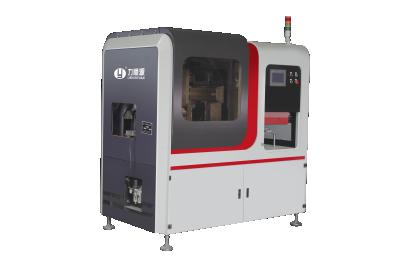 China LY-TCJ250 Automated Lining Application Machine Rigid Box Inner Lining Pasting Machine for Gift Shoe Jewelry Cosmetic Mooncake Rigid Box With Bubble Press Function for sale