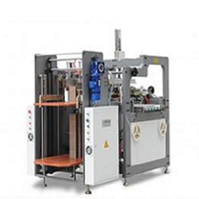 China Speed 10-85 pcs/min Automatic Edge Mounting Machine Box Max. Size 500*500*120mm for sale