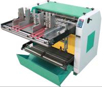 China Automatic Notcher Cutting Machine Electronic Counting For Making Groove Slotting speed 10-35 m/min for sale