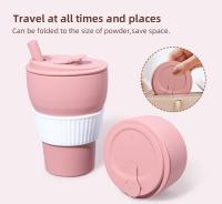 China 2000ml Silicone Water Bottle Collapsible Cup BPA Free Cold Resistant for sale