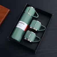 China Double Wall Insulation Ceramic Mug Cup 2 In 1 Tumbler 500ml for sale