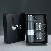 China Double Wall Insulation Ceramic Mug Cup 2 In 1 Tumbler 500ml for sale