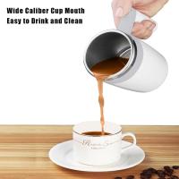 China Rechargeable Automatic Magnetic Self Stirring Coffee Mug 12 Ounces for sale