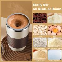 China Rechargeable Automatic Magnetic Self Stirring Coffee Mug 12 Ounces for sale