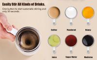 China 350ml Stainless Steel Self Stirring Mug for sale