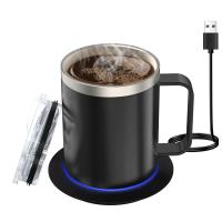 China 220 Volts Self Heating Warming Coffee Mugs Capacity 14 Ounces for sale