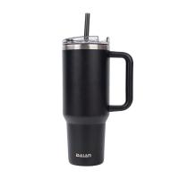 China OEM ODM Quencher Cups Stainless Steel Vacuum Travel Mug 40oz Tumbler With Handle for sale