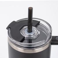 China OEM ODM Quencher Cups Stainless Steel Vacuum Travel Mug 40oz Tumbler With Handle for sale