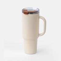 China OEM ODM Quencher Cups Stainless Steel Vacuum Travel Mug 40oz Tumbler With Handle for sale