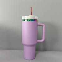 China 40oz Holographic Rainbow Plated Tumbler Insulated Travel Cup OEM ODM for sale