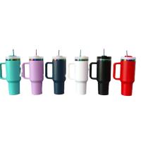 China 40oz Holographic Rainbow Plated Tumbler Insulated Travel Cup OEM ODM for sale