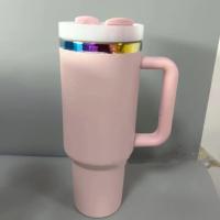 China 40oz Holographic Rainbow Plated Tumbler Insulated Travel Cup OEM ODM for sale