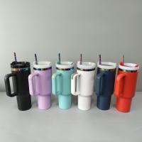 China 40oz Holographic Rainbow Plated Tumbler Insulated Travel Cup OEM ODM for sale