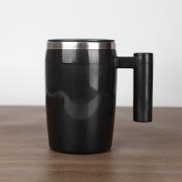 China 304# 316# 18/8 Stainless Steel Automatic Rechargeable Self Stirring Mug for sale
