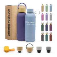 China Double Layer Vacuum Insulated Thermos Cup Sports Drinking Bottle OEM  ODM for sale
