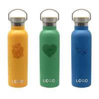 China 500ml/18oz Stainless Steel Vacuum Insulated Thermos Bottle With Custom Logo for sale