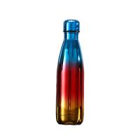 China UV Coated Self Cleaning Color Changing Stainless Steel Insulated Thermos Bottle OEM ODM for sale