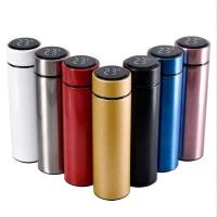 China Temperature Display Thermos Digital Smart Water Bottle 500ML for sale