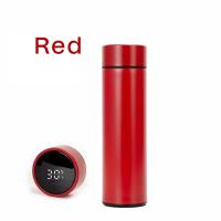 China Temperature Display Thermos Digital Smart Water Bottle 500ML for sale