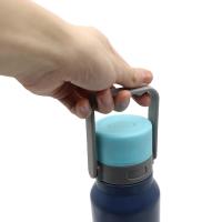 China 600ml 800ml 1000ml Pressing Type Stainless Steel Vacuum Water Bottle Anti Corrosion Coating for sale
