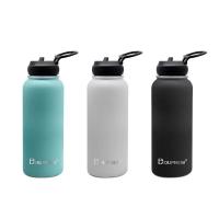 China Custom 950ml 32oz Vacuum Insulated Water Jug Sports Stainless Steel Water Bottle for sale