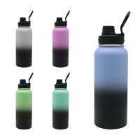 China Custom 950ml 32oz Vacuum Insulated Water Jug Sports Stainless Steel Water Bottle for sale