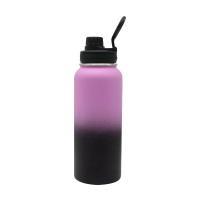 China Custom 950ml 32oz Vacuum Insulated Water Jug Sports Stainless Steel Water Bottle for sale