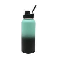 China Custom 950ml 32oz Vacuum Insulated Water Jug Sports Stainless Steel Water Bottle for sale