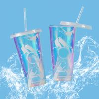 China 24oz PP Plastic Hologram Coffee Cup Support Customization for sale