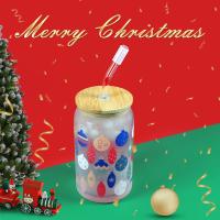 China 24ozcolor Changing Plastic Cup Christmas Tumbler With Straw for sale