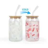 China 24ozcolor Changing Plastic Cup Christmas Tumbler With Straw for sale