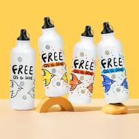 China 500ml Color Change Aluminum Water Bottles With Logo For Kids for sale