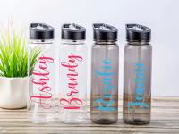 China 24oz Personalised Custom Sports Water Bottles With Logo OEM ODM for sale