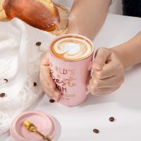 China Thermo Stainless Steel 15oz Ceramic Coffee Mug for sale