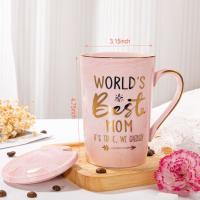China Thermo Stainless Steel 15oz Ceramic Coffee Mug for sale